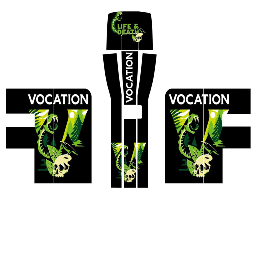 Vocation life and Death wrap